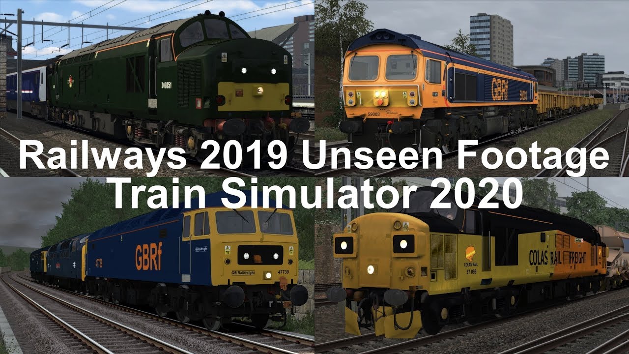 Railways 2019: Unseen Footage | Train Simulator 2020 - YouTube