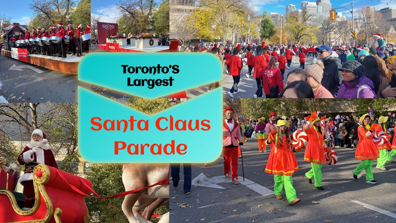Live Santa | Santa Claus Parade | Christmas Time | Happy Holidays - YouTube