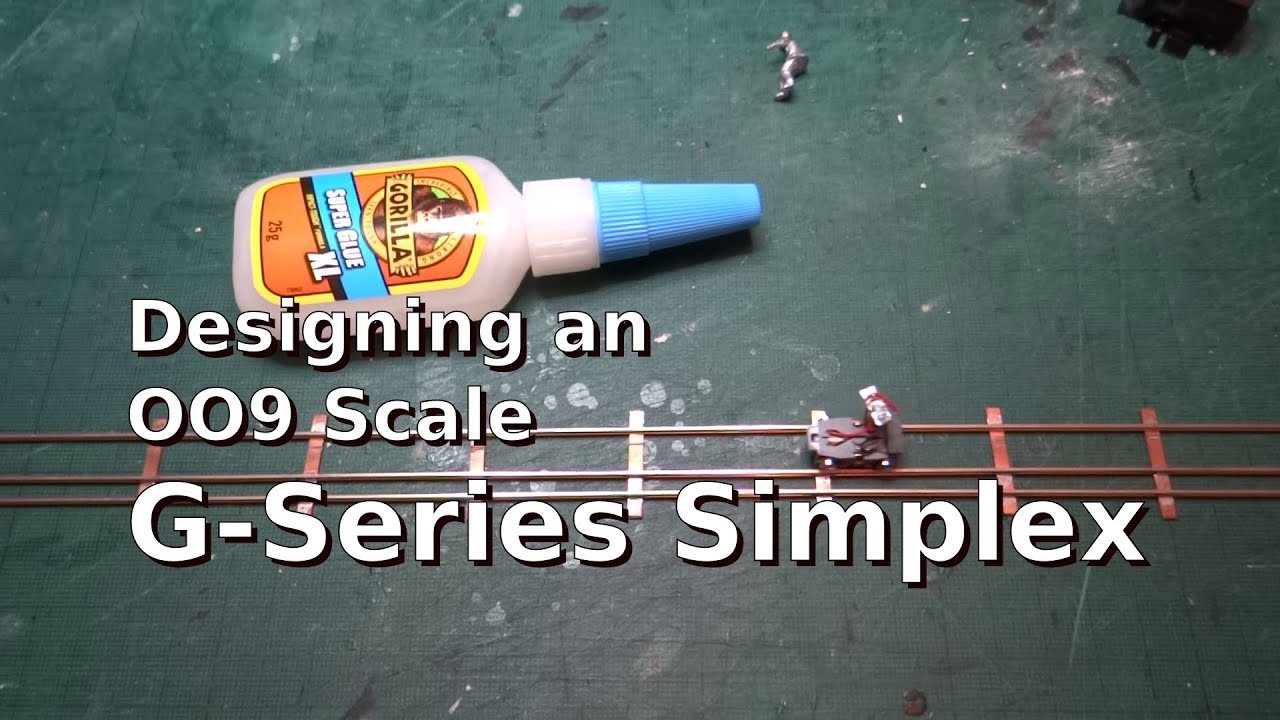 Designing an OO9 Scale G-Series Simplex: It Moves! - YouTube