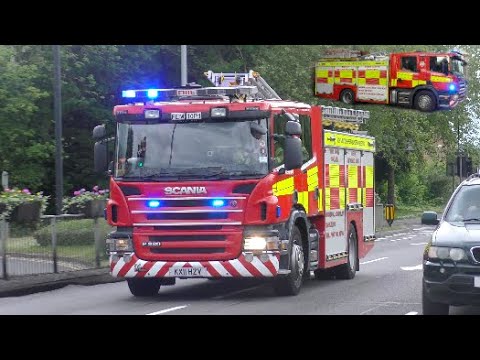 Mereway and The Mounts Fire Engines Responding to Calls - Northants ...