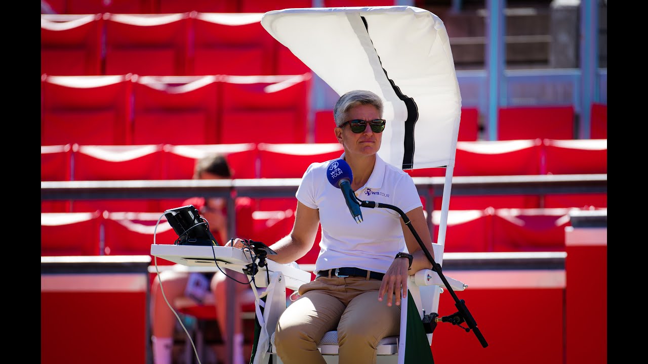 Interview with WTA Chair umpire Marija Cicak - YouTube