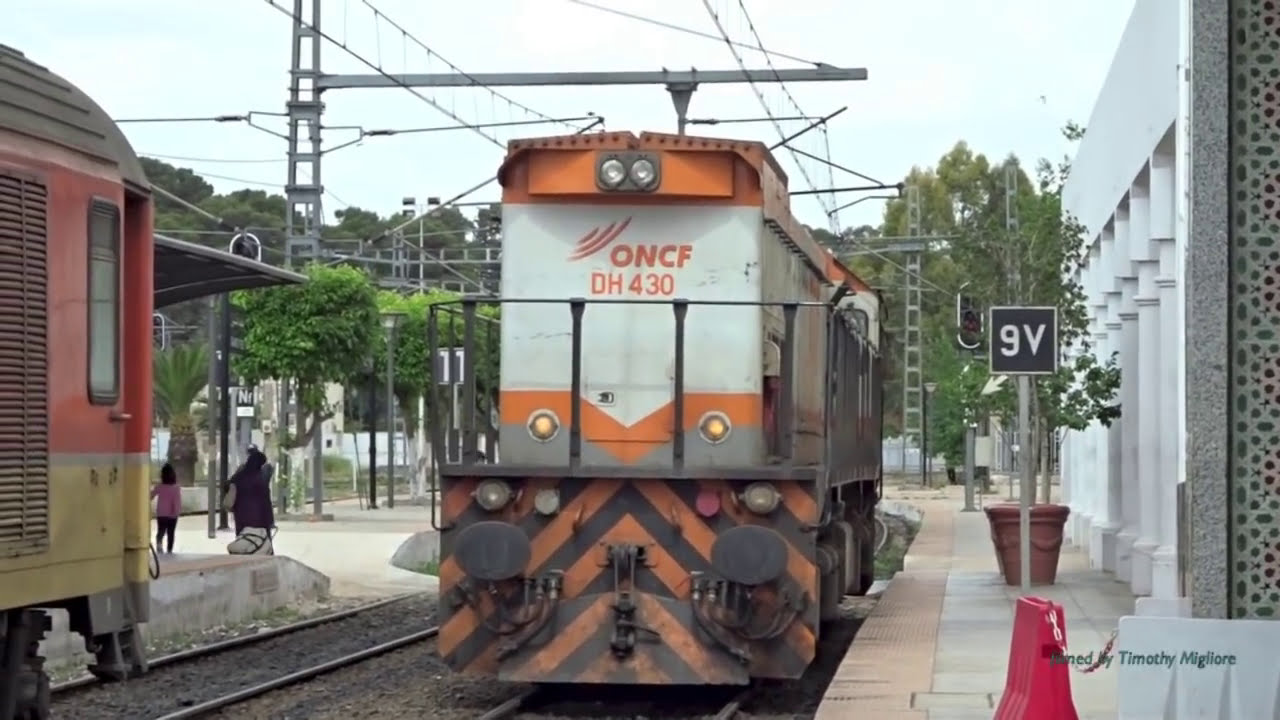Passenger Trains of Morocco 2017 - قطارات الركاب في المغرب - YouTube