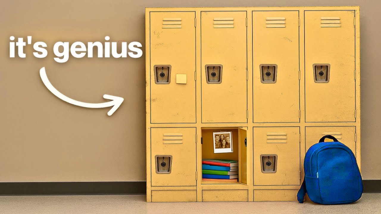 Why every American kid has the same locker - YouTube
