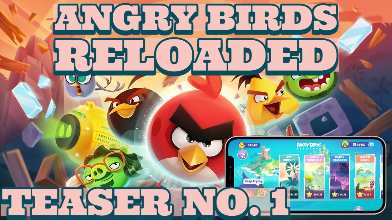 Angry Birds Reloaded Teaser Trailer 1! - YouTube