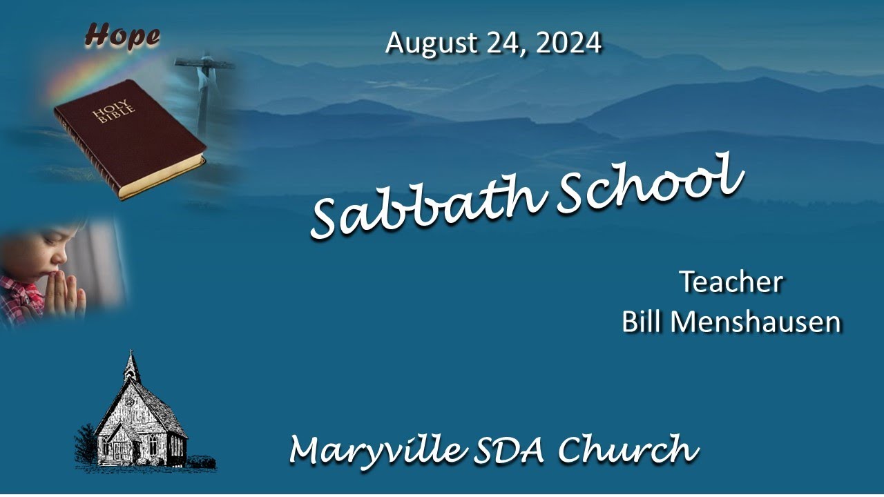 The Sabbath School class on Saturday, August 24 - YouTube