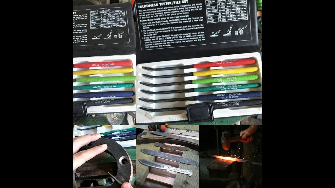 SD08 ชุดตะไบทดสอบความแข็งโลหะ TSUBOSAN Made in Japan สำหรับช่างตีเหล็ก ...