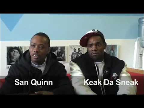 Keak Da Sneak & San Quinn Interview - YouTube