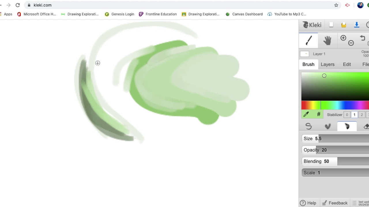 Kleki Demo Part 1 Basics - YouTube
