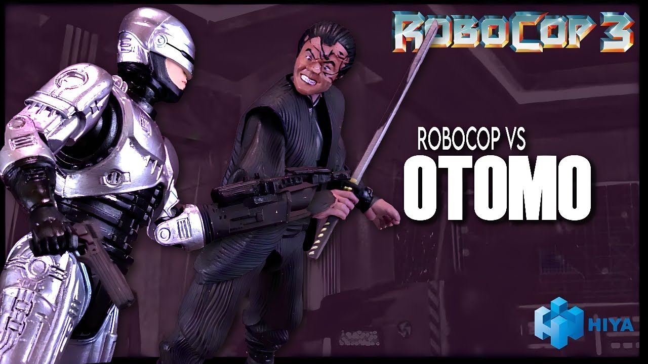 Hiya Toys RoboCop 3 RoboCop Vs Otomo PX Previews Exclusive Two-Pack ...