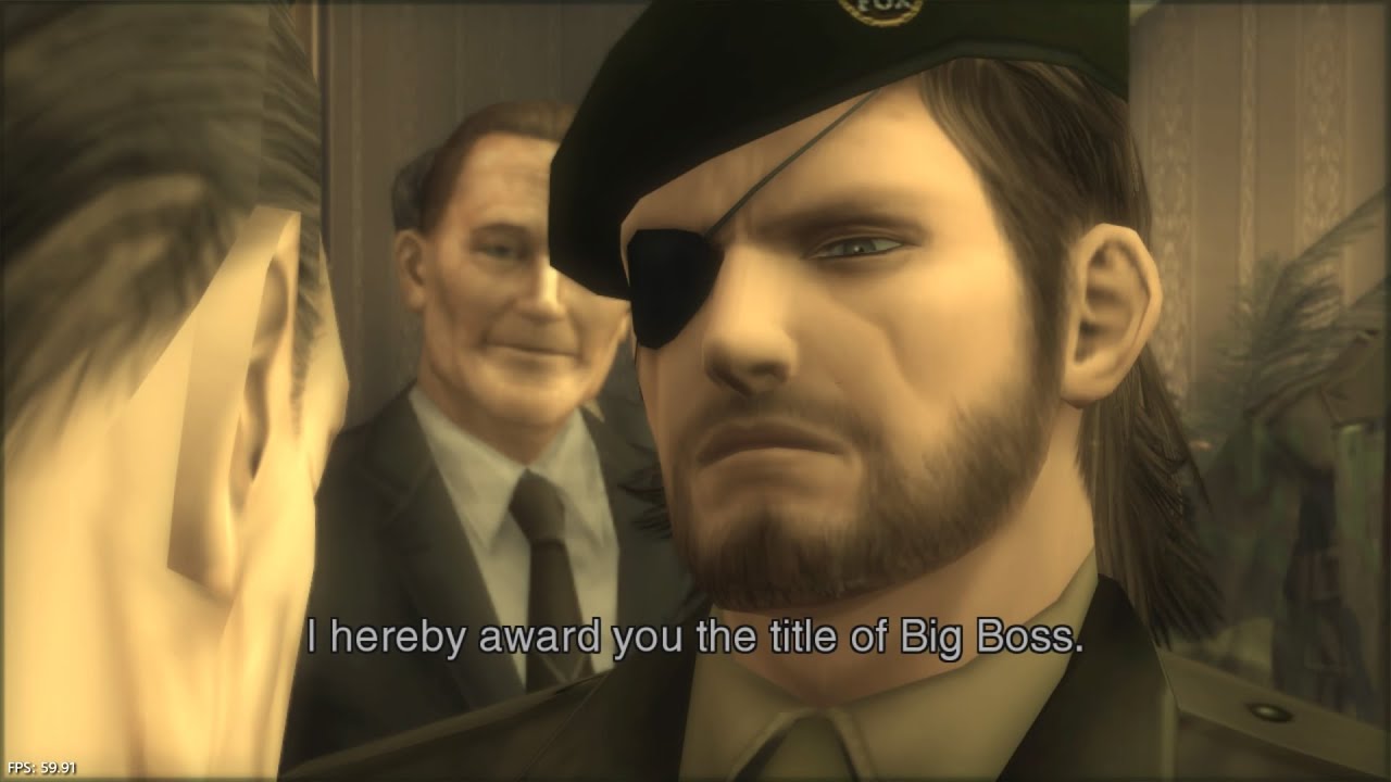 METAL GEAR SOLID3 European Extreme Difficulty: No ammunition is picked ...