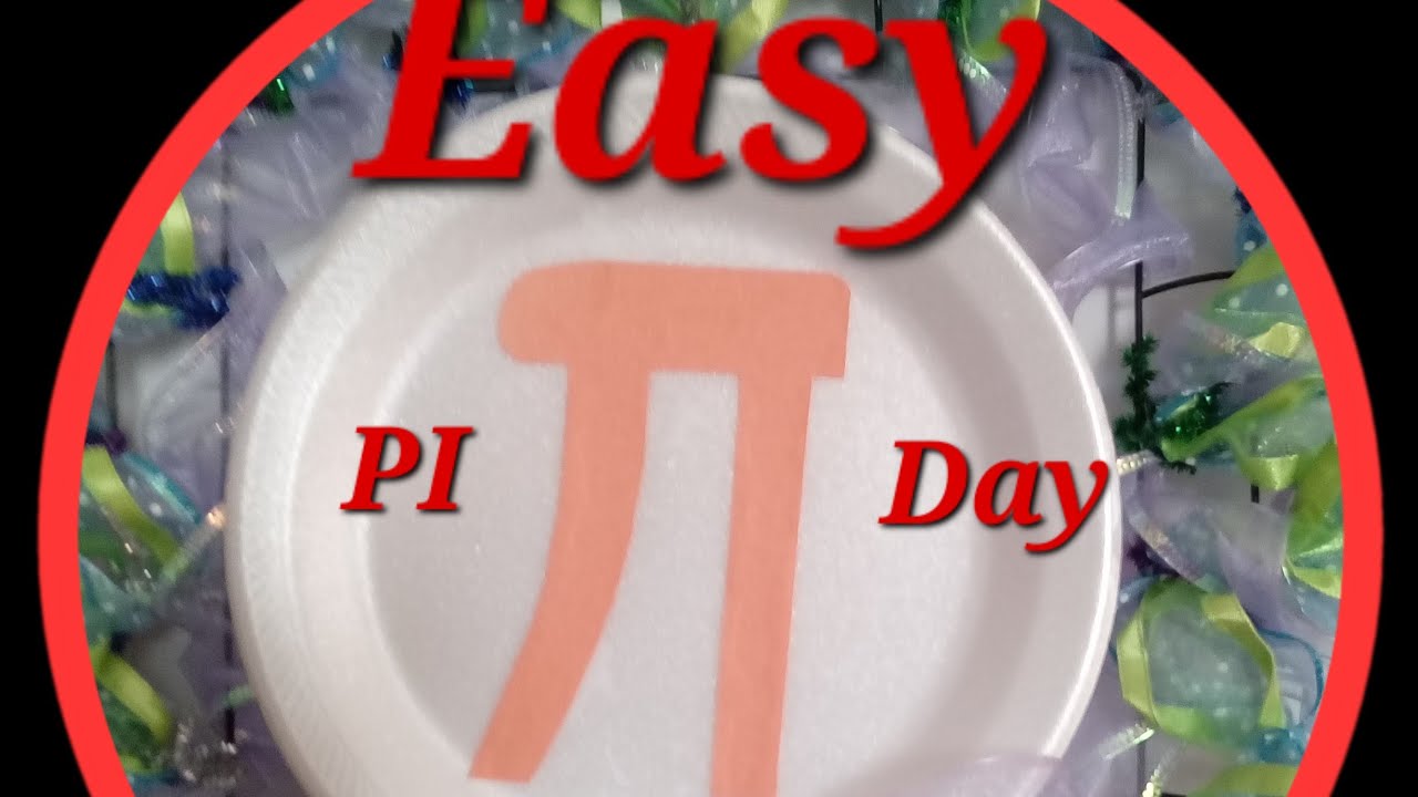 Easy Pi Day craft - YouTube