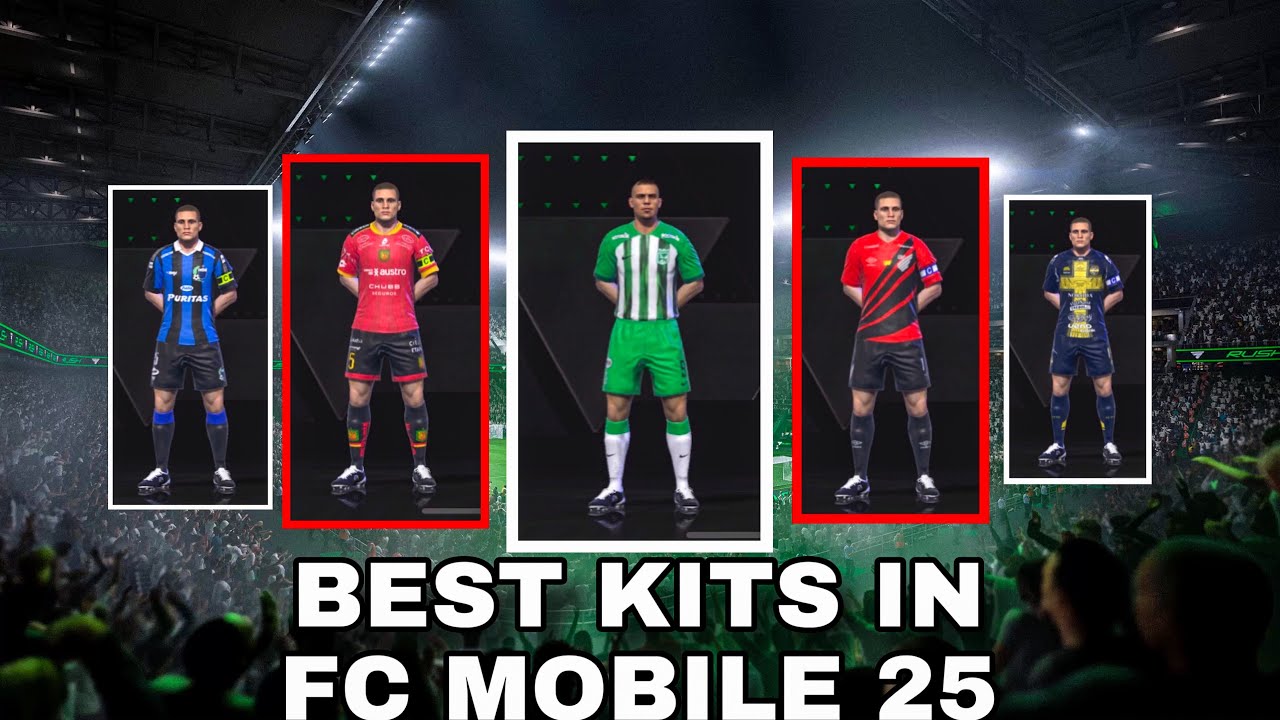 BEST KITS IN FC MOBILE 25 - YouTube