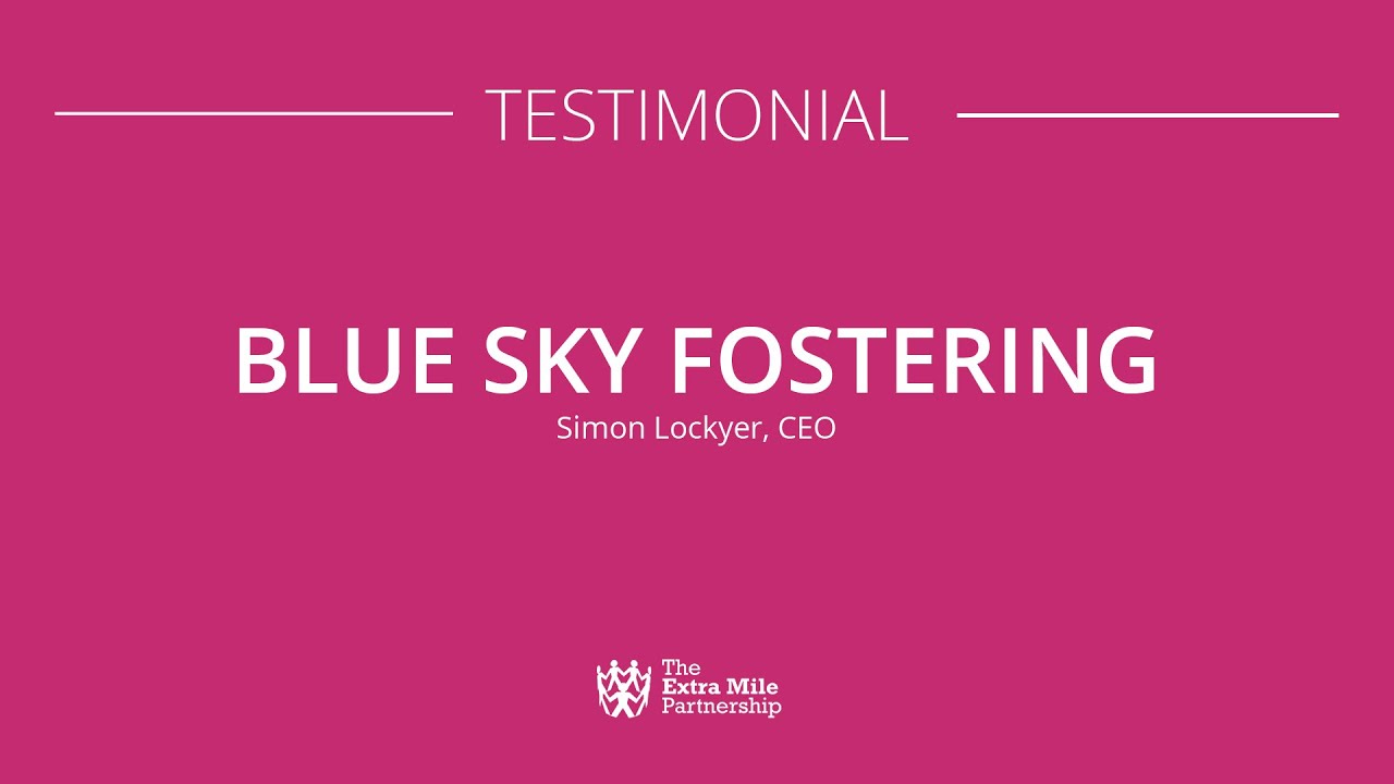 Simon Lockyer of Blue Sky Fostering on Stalkie and The Extra Mile ...