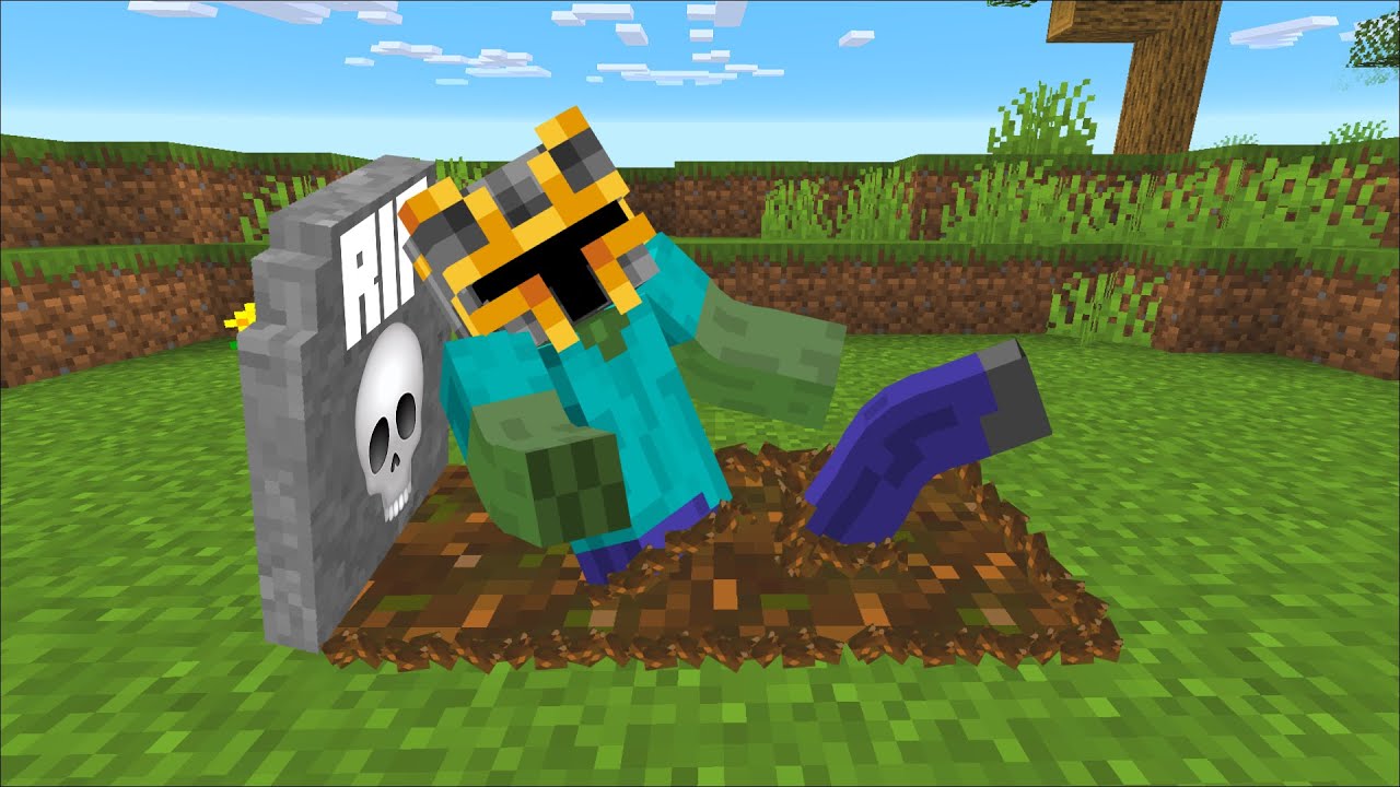 Minecraft MORPH IN TO A ZOMBIE AFTER DEATH MOD / SURVIVE AS A ZOMBIE ...