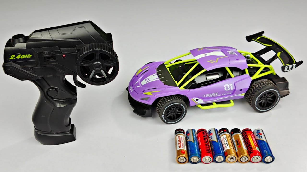 Unboxing RC Sports Car, Electric Fighter Robot Tank, Electric Panda, RC ...