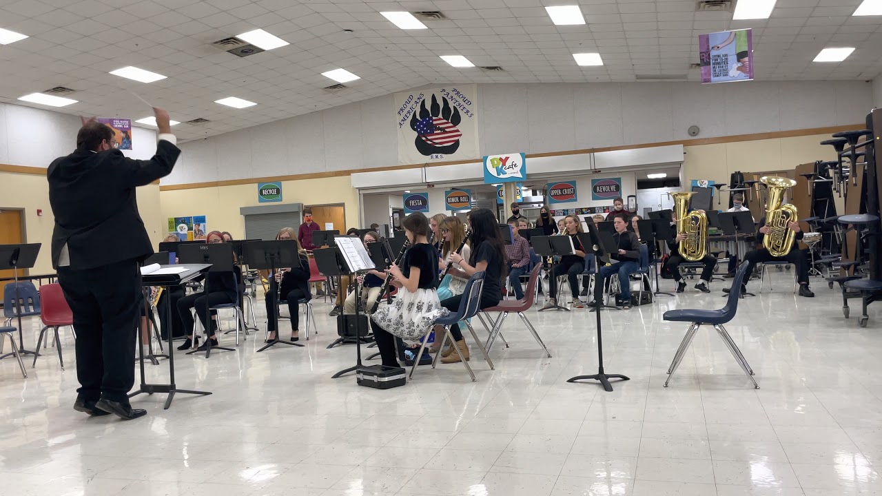 Harrah Beginning Band Angels on Parade - YouTube