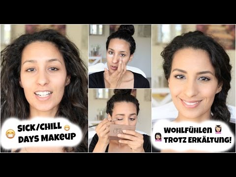 Sick/Chill Days MAKEUP! Wohlfühlen trotz ERKÄLTUNG!