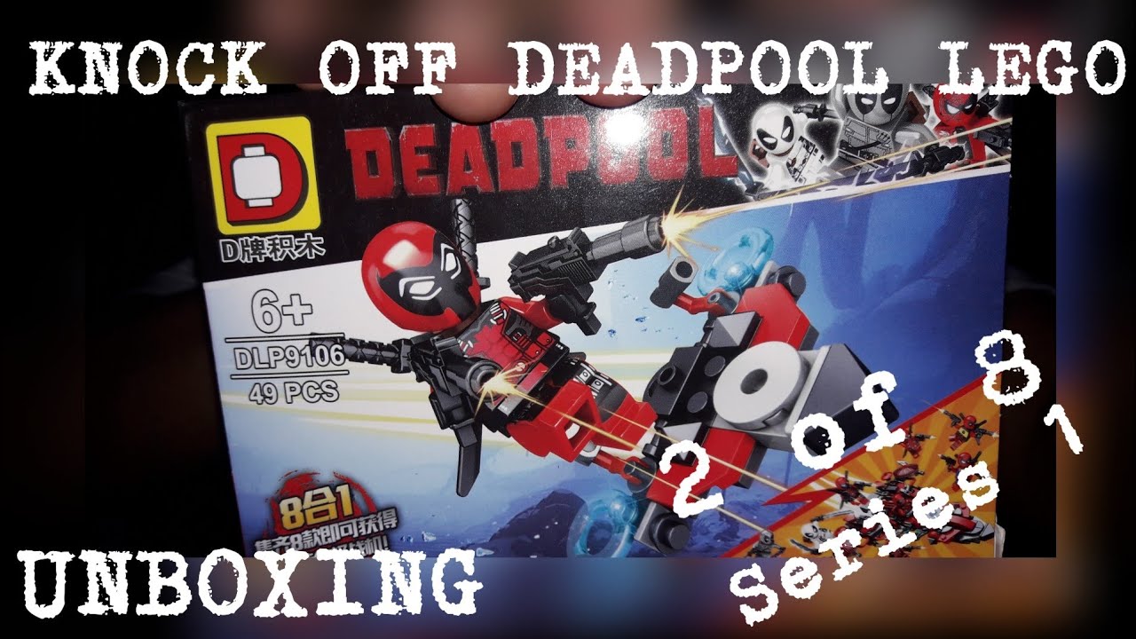 UNBOXING #Deadpool Lego 2 "DeadPunisher (Bootleg) 2 of 8 Series | Toy ...