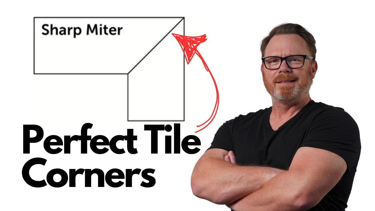 How to Miter Tile Like a Pro (Step-by-Step Tutorial) - YouTube