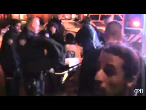 40 Pct. police wraps a black male in a blanket (Burrito Wrap) - YouTube