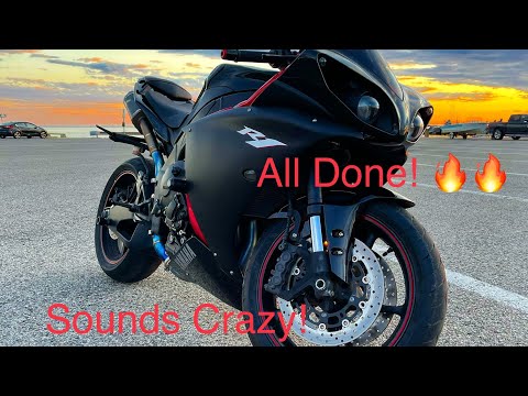 Copart Wrecked Bike Rebuild Yamaha R1 Part 4: Finalizing the Motorcycle! Crashed Renovation