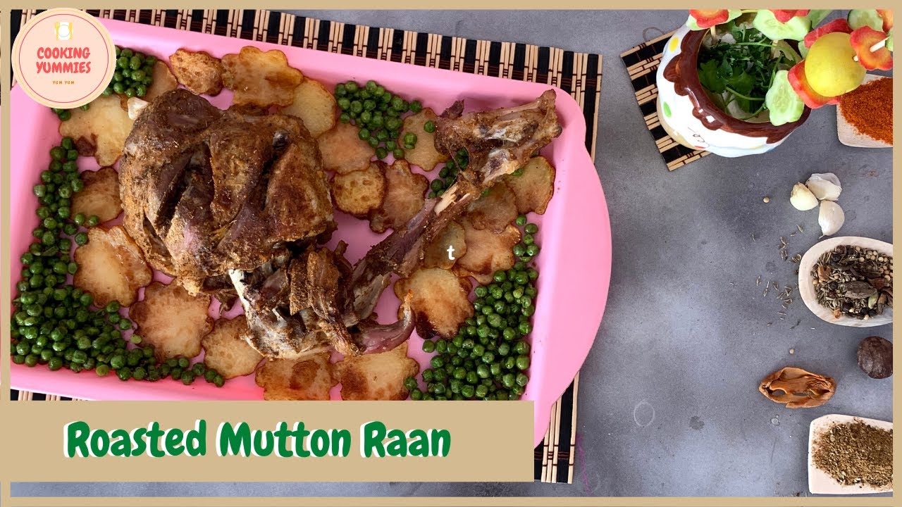 Roasted Mutton Raan-Lamb roasted leg-Eid AL Adha special 2020 by ...