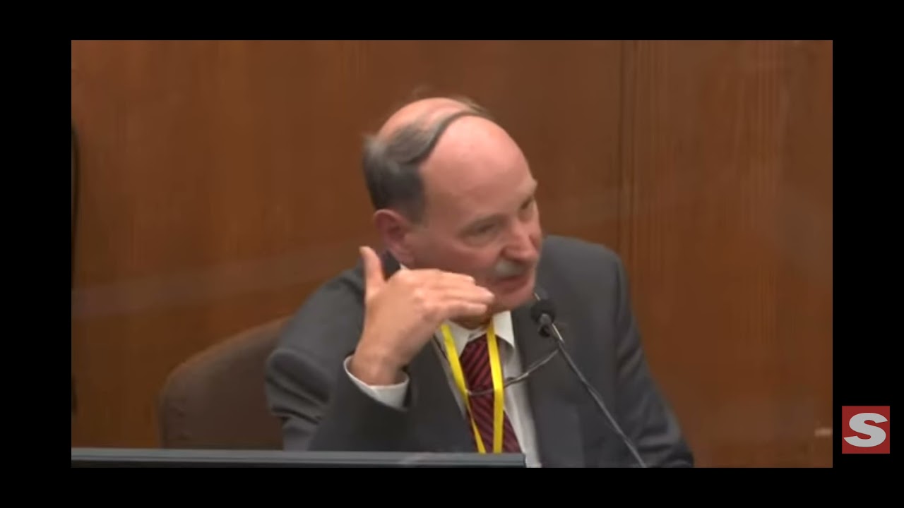 *GRAPHIC VIDEO* Dr. William Smock Speaks at the Derek Chauvin Trial ...