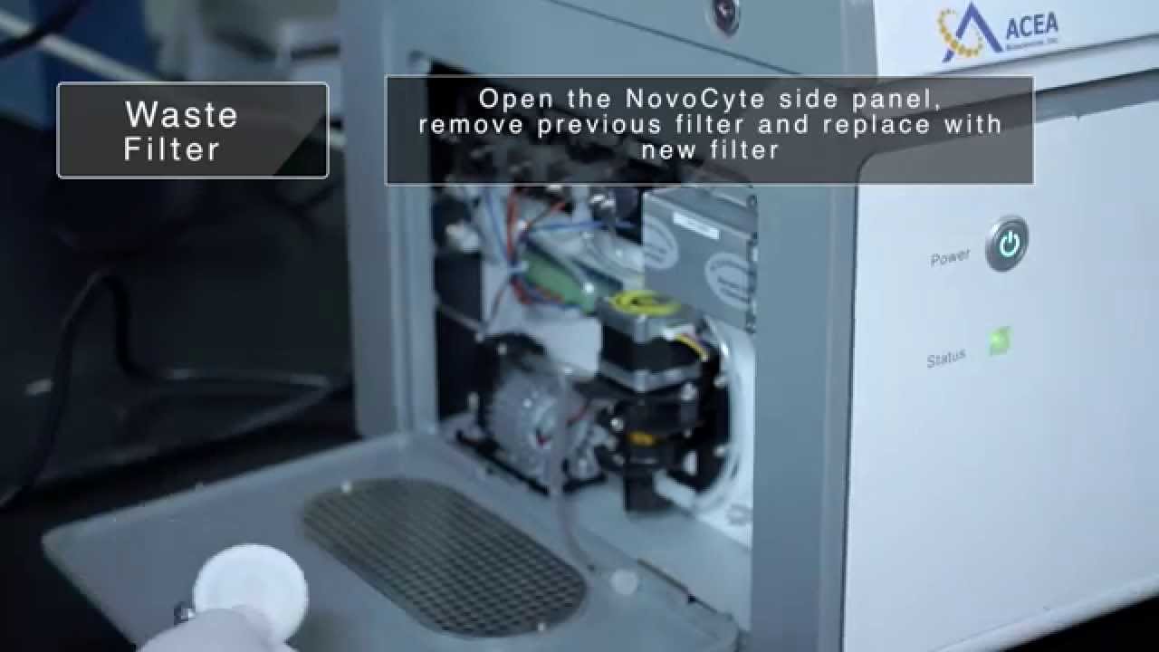ACEA NovoCyte Flow Cytometer - Maintenance Overview - YouTube
