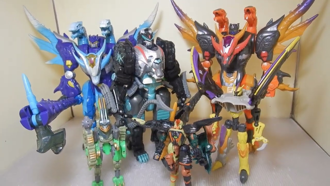 Transformers Galaxy Force (Cybertron): Animatron Decepticons - YouTube