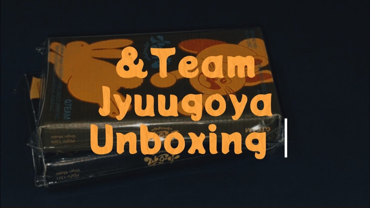 &team jyuugoya ; unboxing 🍁 - YouTube