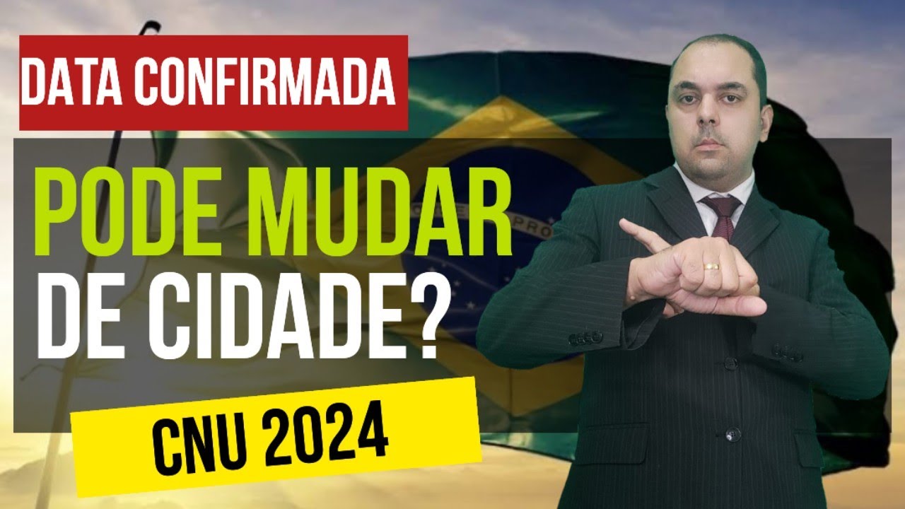 Concurso Unificado tem provas remarcadas 👉 CNU 2024 CONFIRMADO - YouTube