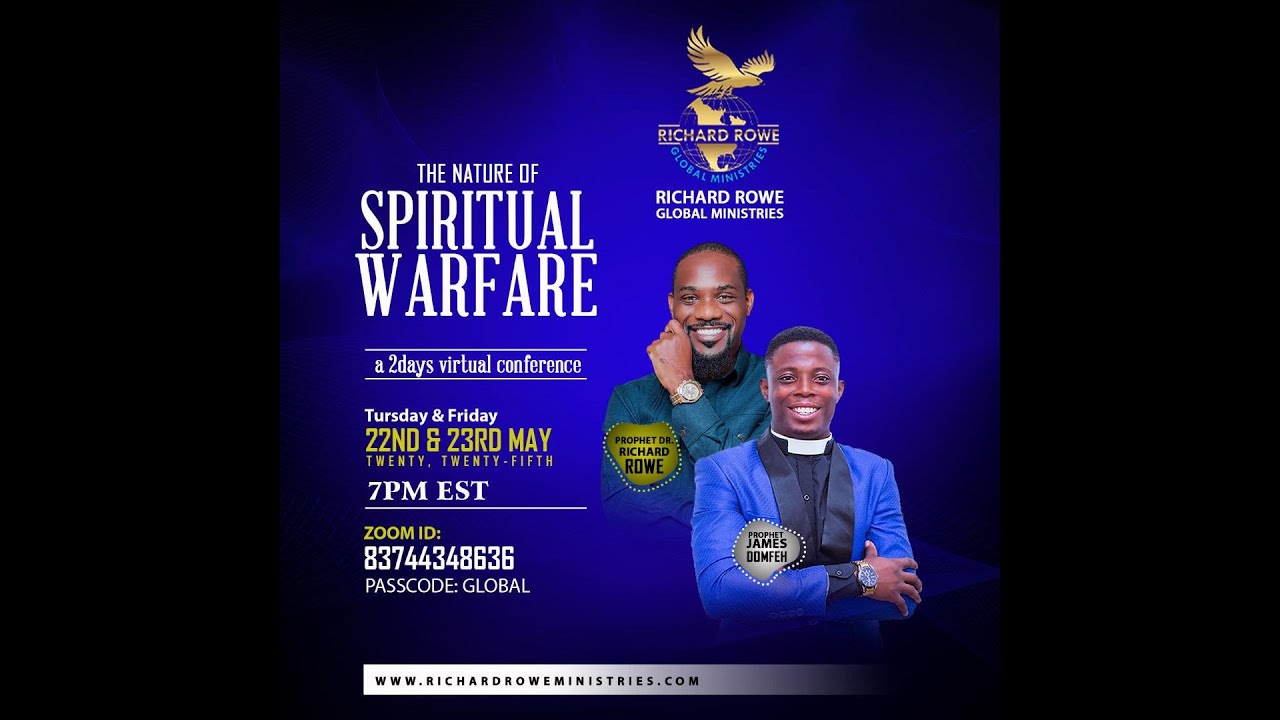 The Concept of Warfare 2 | Prophet James | Prophet Dr. Richard Rowe ...