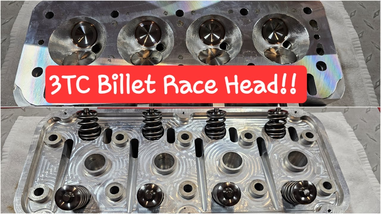 3TC Race Billet Head #3tc #psiracing #turbo - YouTube