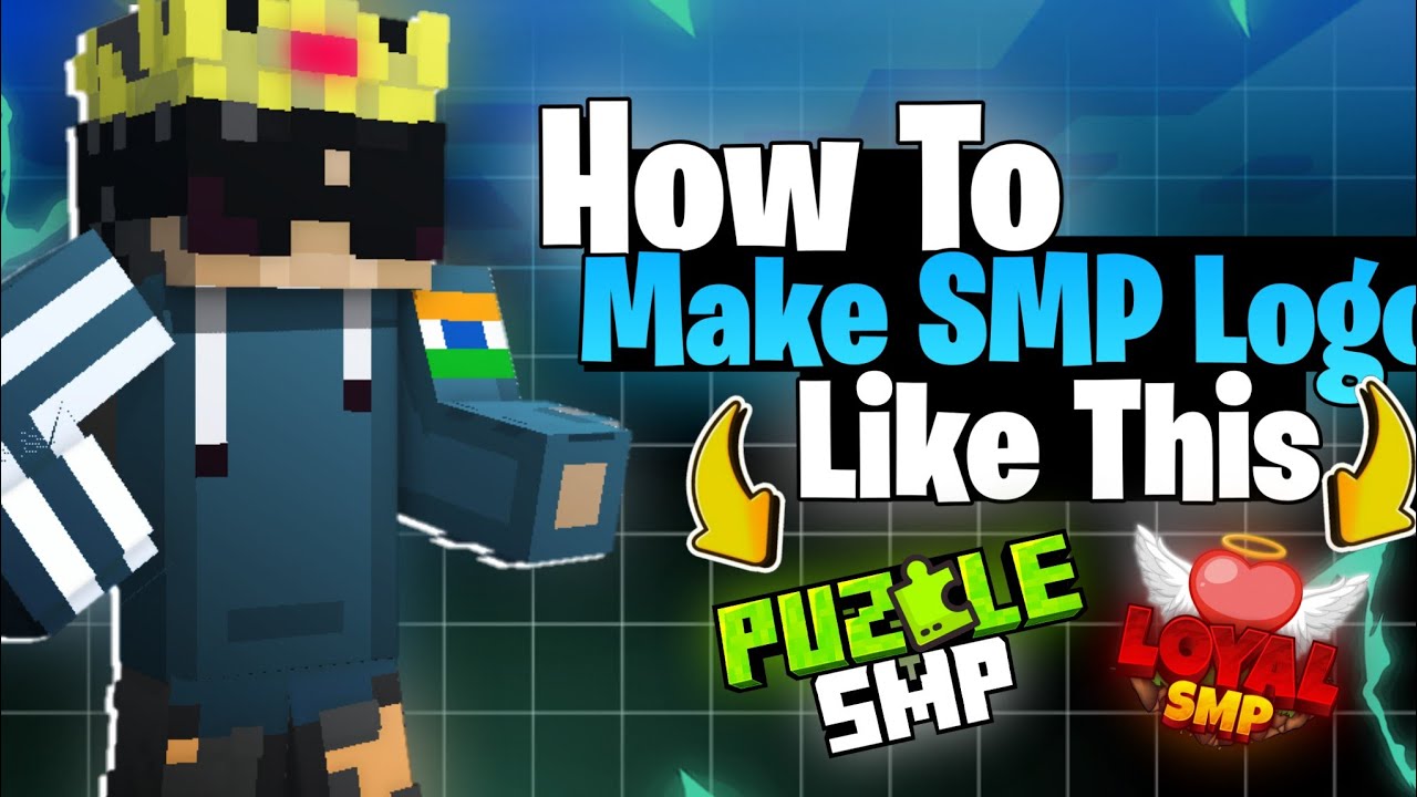 How To Make Attractive Smp Logo Like LOYAL SMP 🤩 in Just 5 Minutes🔥 ...