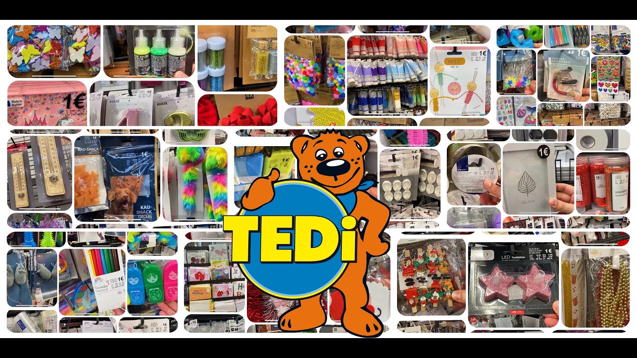 TEDi: for about 1 000 interesting products for 1 EURO ! - YouTube