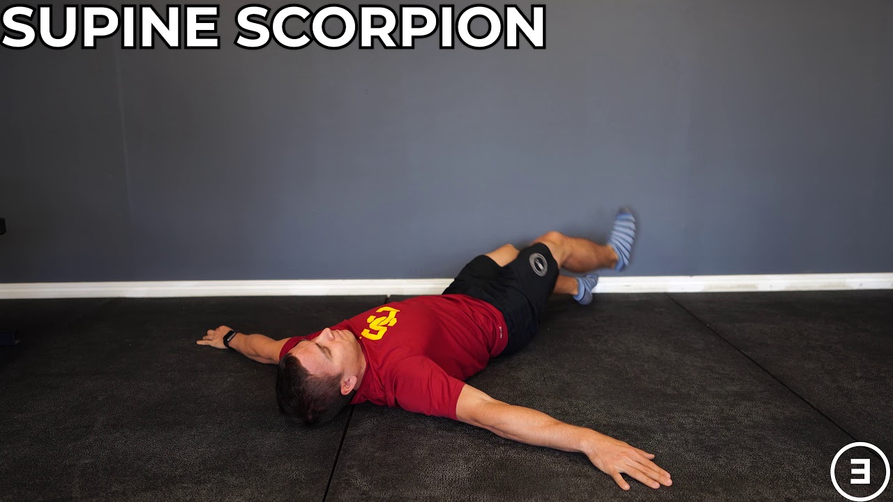 Supine Scorpion - YouTube