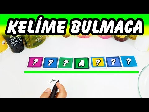 Kelime Bulmaca Slime - Eksik Harfleri Tamamla Eğlenceli Slaym Challenge