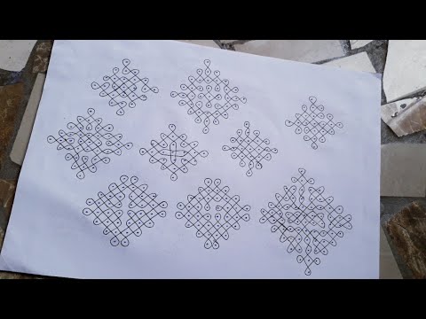 Easy dot rangoli design for beginner/Easy rangoli/easy dot rangoli ...