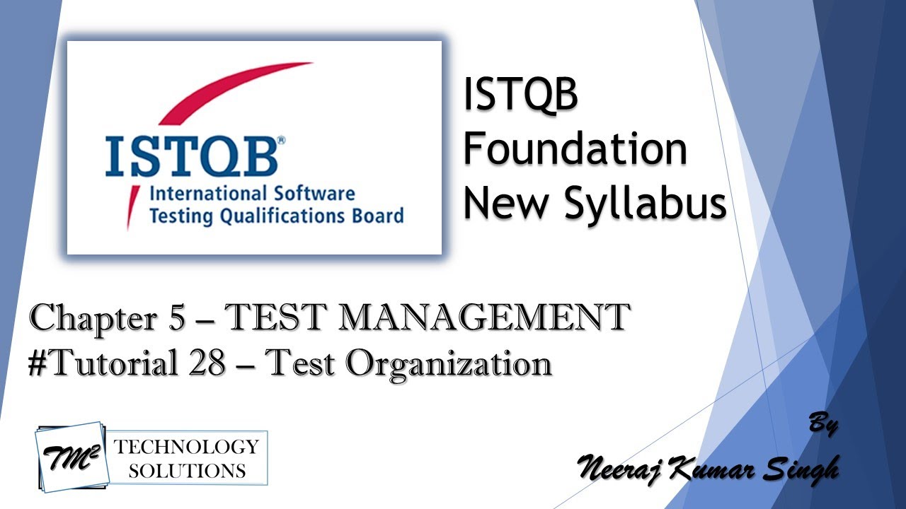 ISTQB Foundation Level | 5.1 Test Organization | Test Independence ...