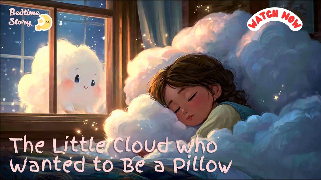 The Little Cloud Who Wanted to Be a Pillow | Bedtime Story by Grandma ...