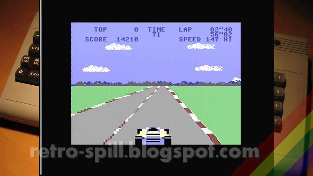 Pole Position - Commodore 64 - YouTube