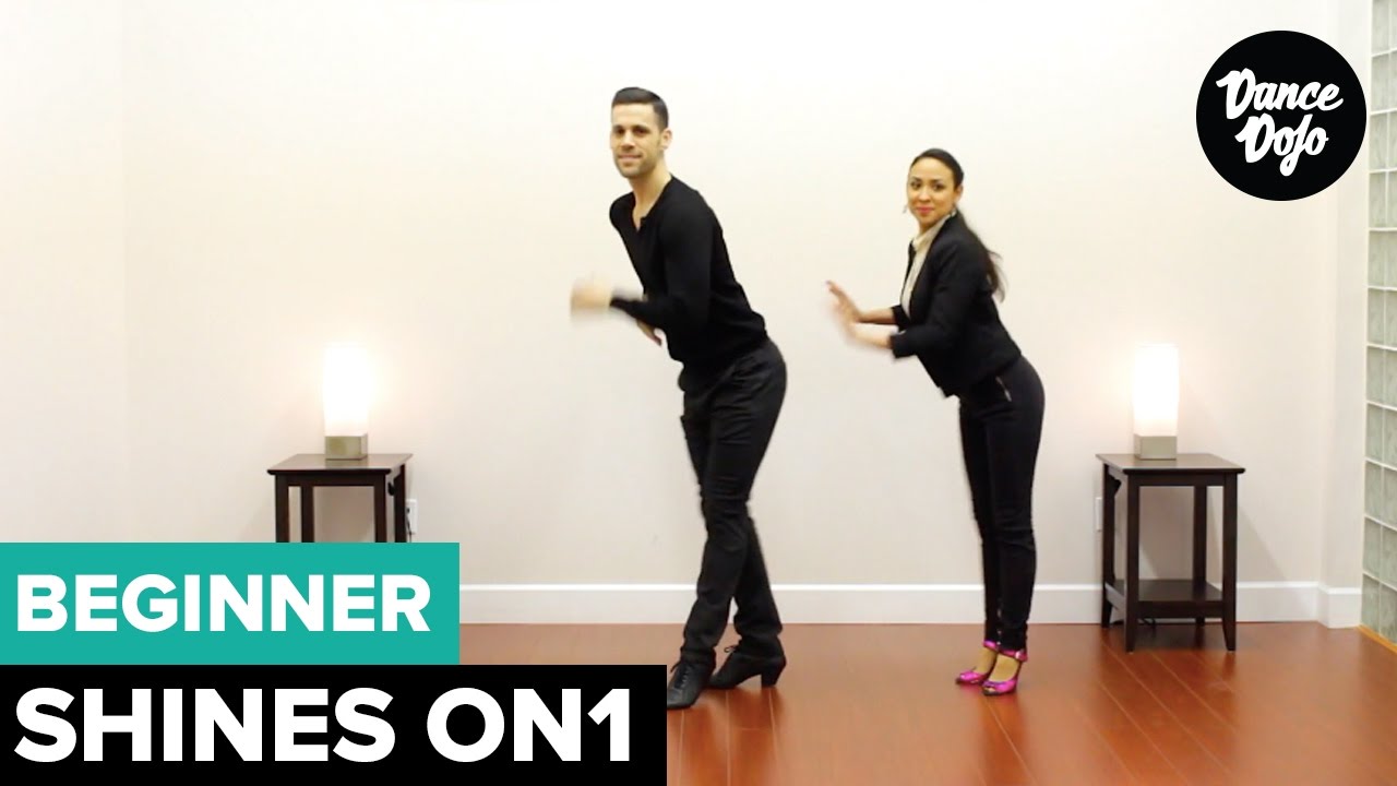 Push Step Double - Beginner Salsa Shines On1 | TheDanceDojo.com - YouTube