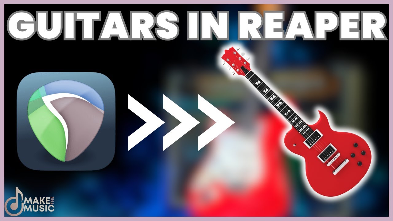 How To Mix Electric Guitars in REAPER STEP-BY-STEP - YouTube
