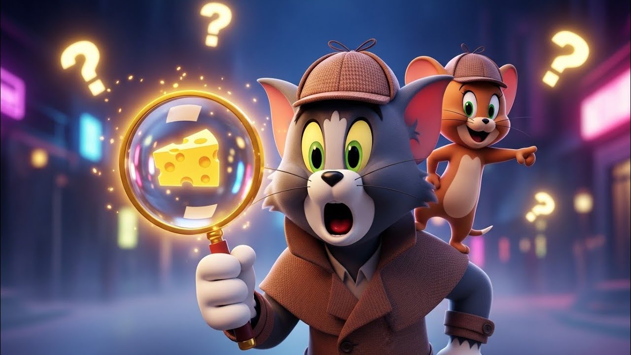The Cat & Mouse Detectives 🕵️‍♂️ | Tom & Jerry 3D Cartoon Mystery ...