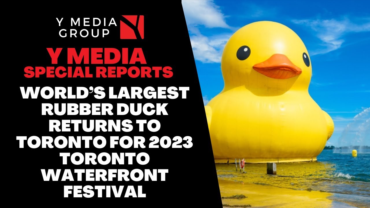 WORLD’S LARGEST RUBBER DUCK RETURNS TO TORONTO FOR 2023 TORONTO ...