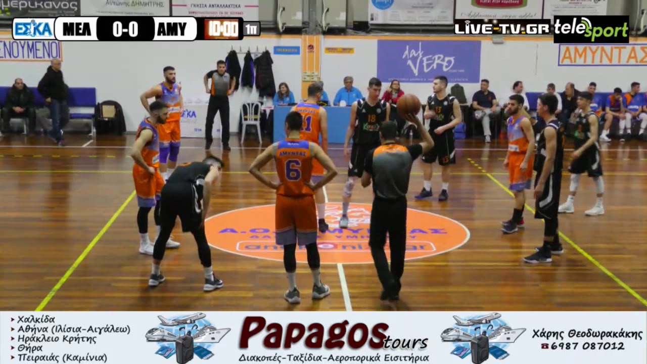 ΚΑΟ ΜΕΛΛΙΣΣΙΩΝ - ΑΟ ΑΜΥΝΤΑ -FINAL 4 ΝΕΩΝ ΕΣΚΑ ΜΙΚΡΟΣ ΤΕΛΙΚΟΣ - YouTube
