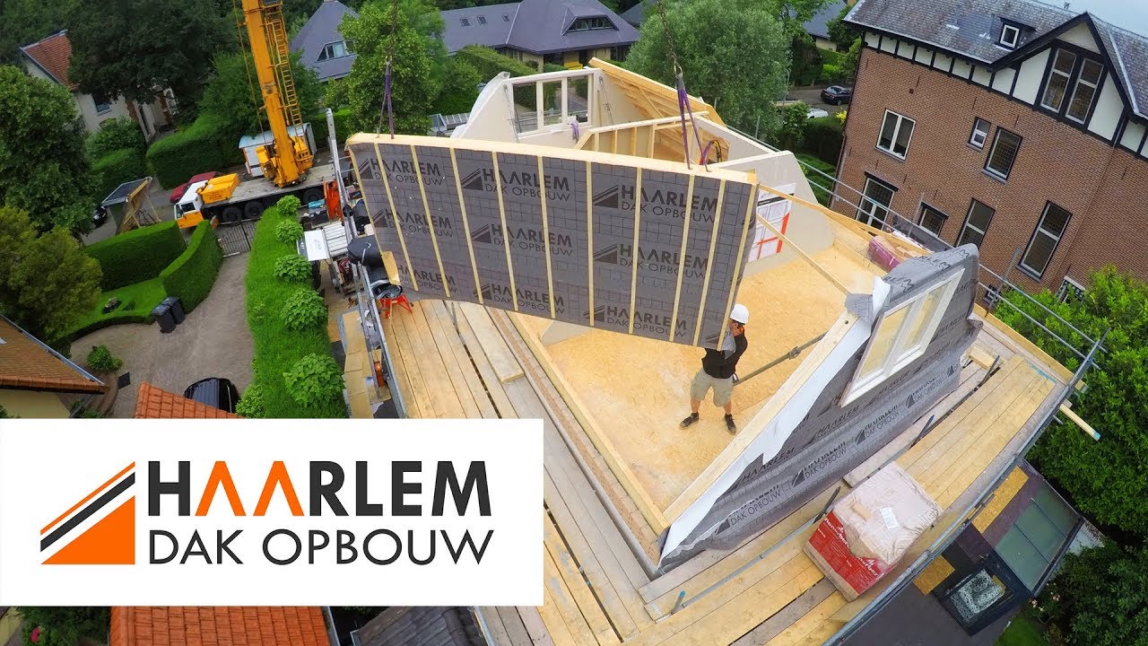 Compleet nieuwe verdieping in 1 dag - Linnaeuslaan, Haarlem - Haarlem ...