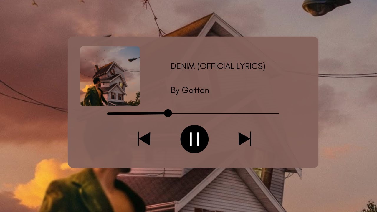 Gatton - Denim (Official Lyrics) - YouTube