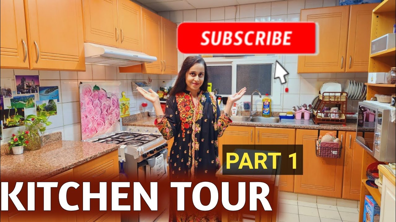 KITCHEN TOUR Part 1 | Kitchen Organization | My Organized Kitchen Tour ...