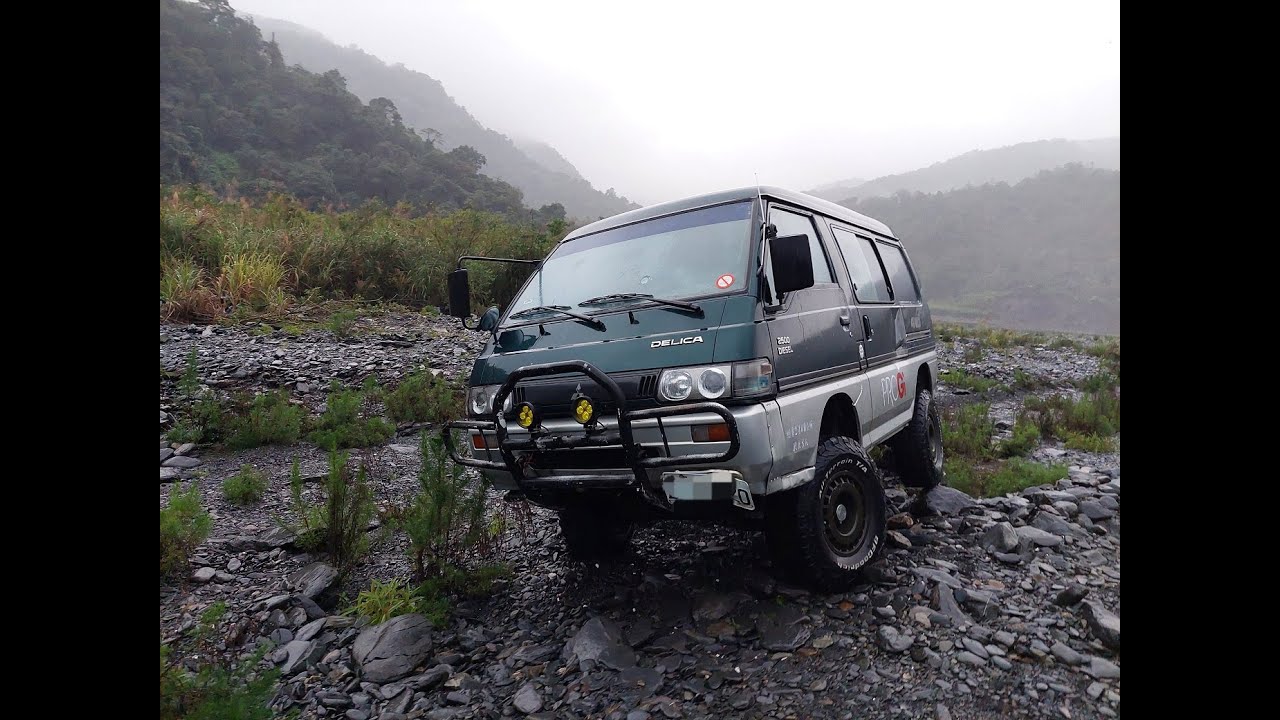 4x4 Delica L300 DelicaWorks 4" lift on PROGi shocks & G-Class 350d vs ...